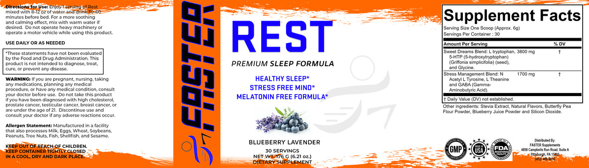 Rest – FASTER Supplements